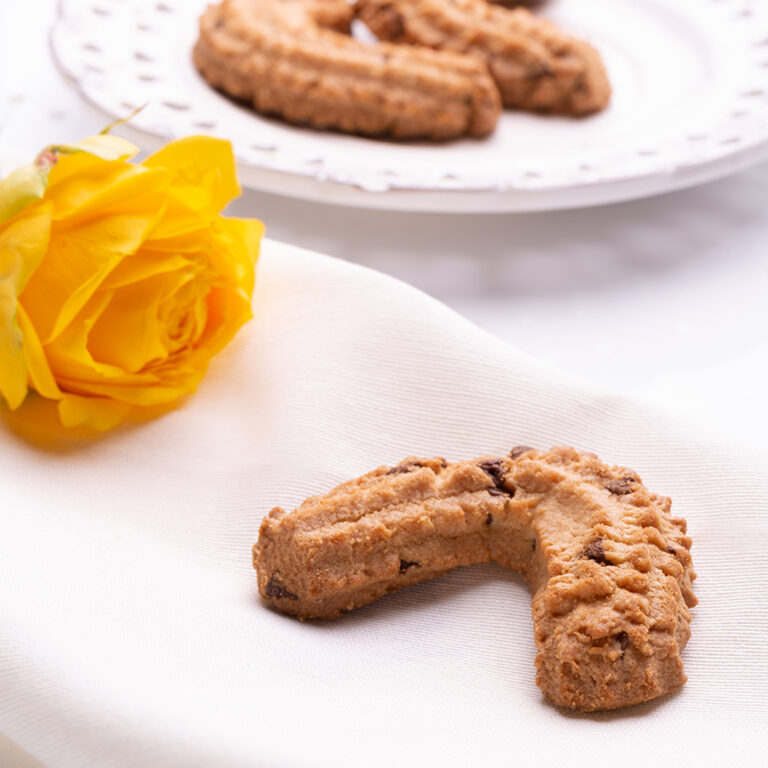 Krumiri con gocce di cioccolato - Brusa